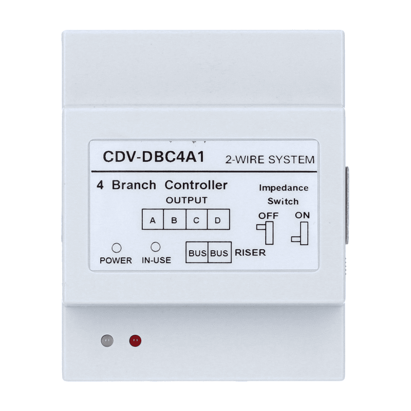 CDV-DBC4A | 4-way bus distribution for video entry systems | CDVI